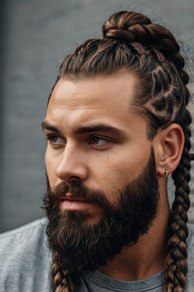 30 Best Man Bun Hairstyles for Men - The Taper Fade
