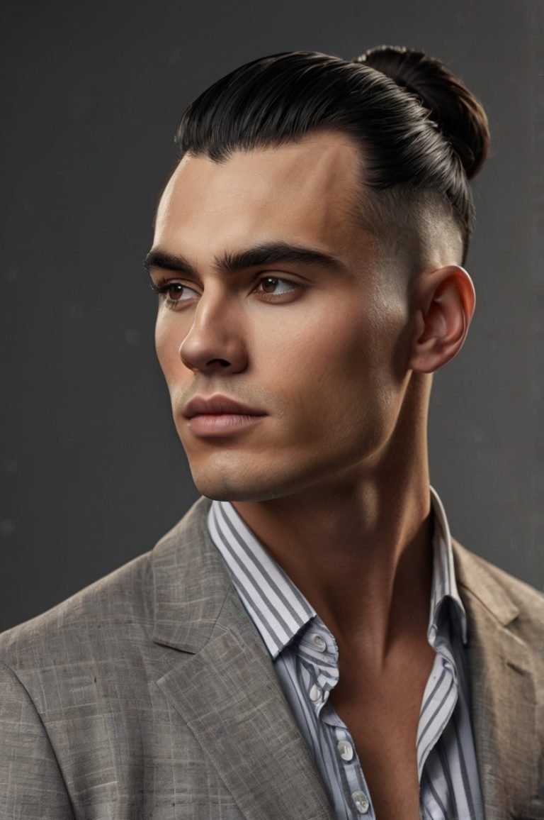 30 Best Man Bun Hairstyles for Men - The Taper Fade