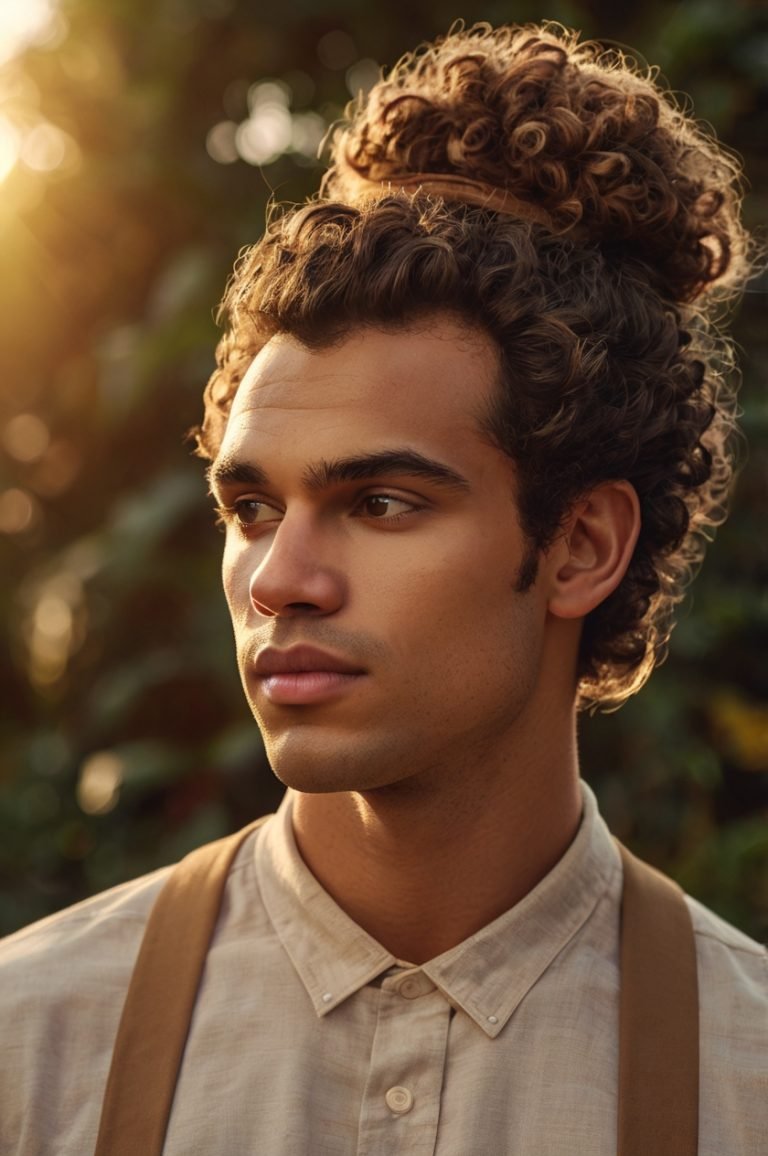 30 Best Man Bun Hairstyles for Men - The Taper Fade