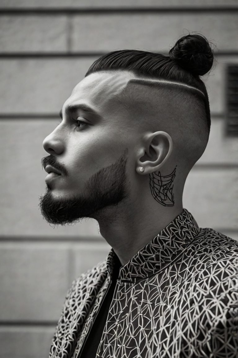 30 Best Man Bun Hairstyles for Men - The Taper Fade