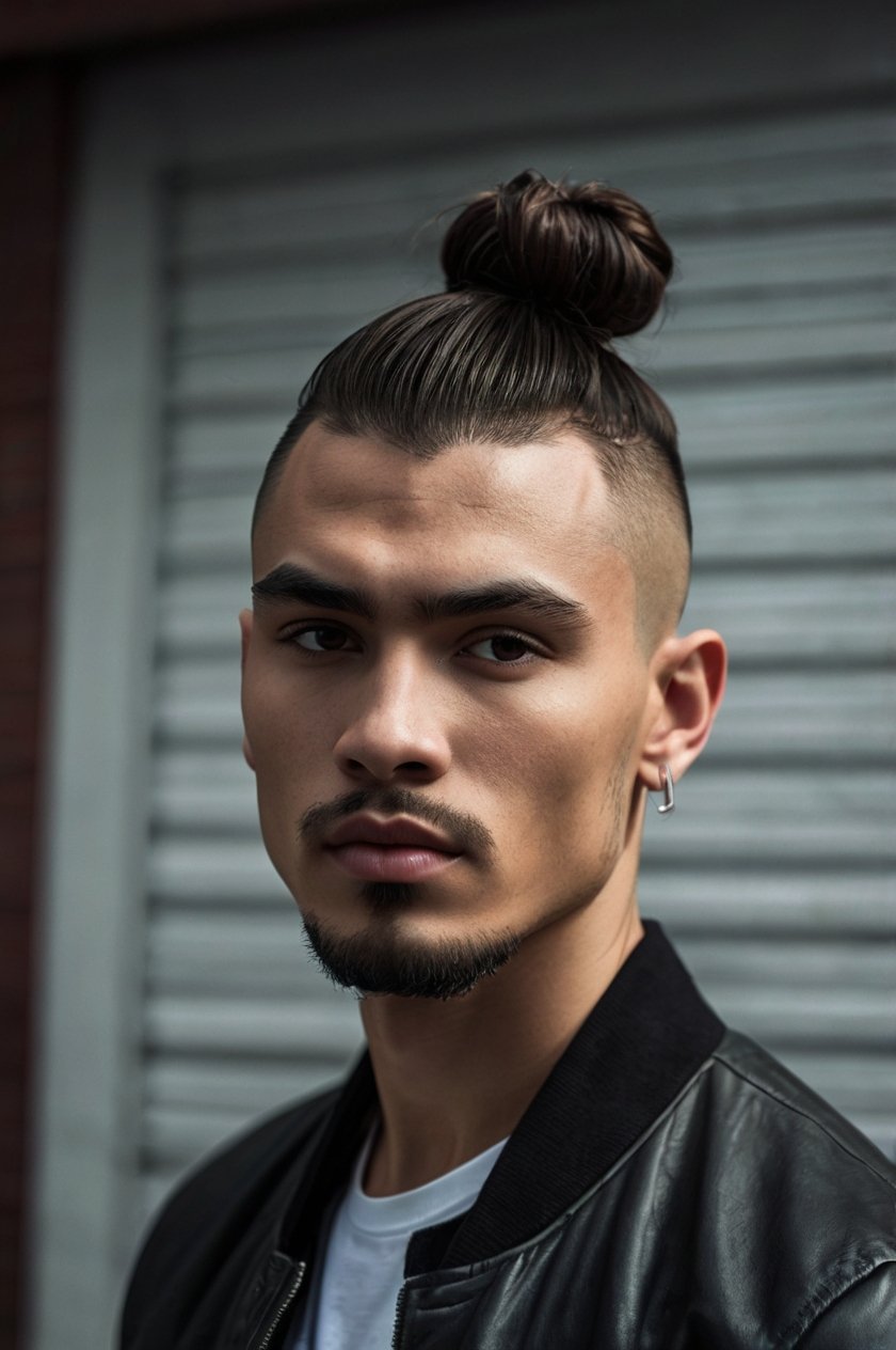 30 Best Man Bun Hairstyles for Men - The Taper Fade